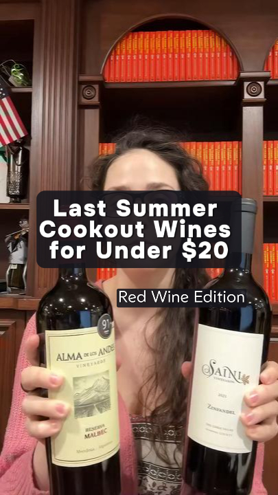 Last Summer Cookout Red Wines for Under $20 | Wine Library