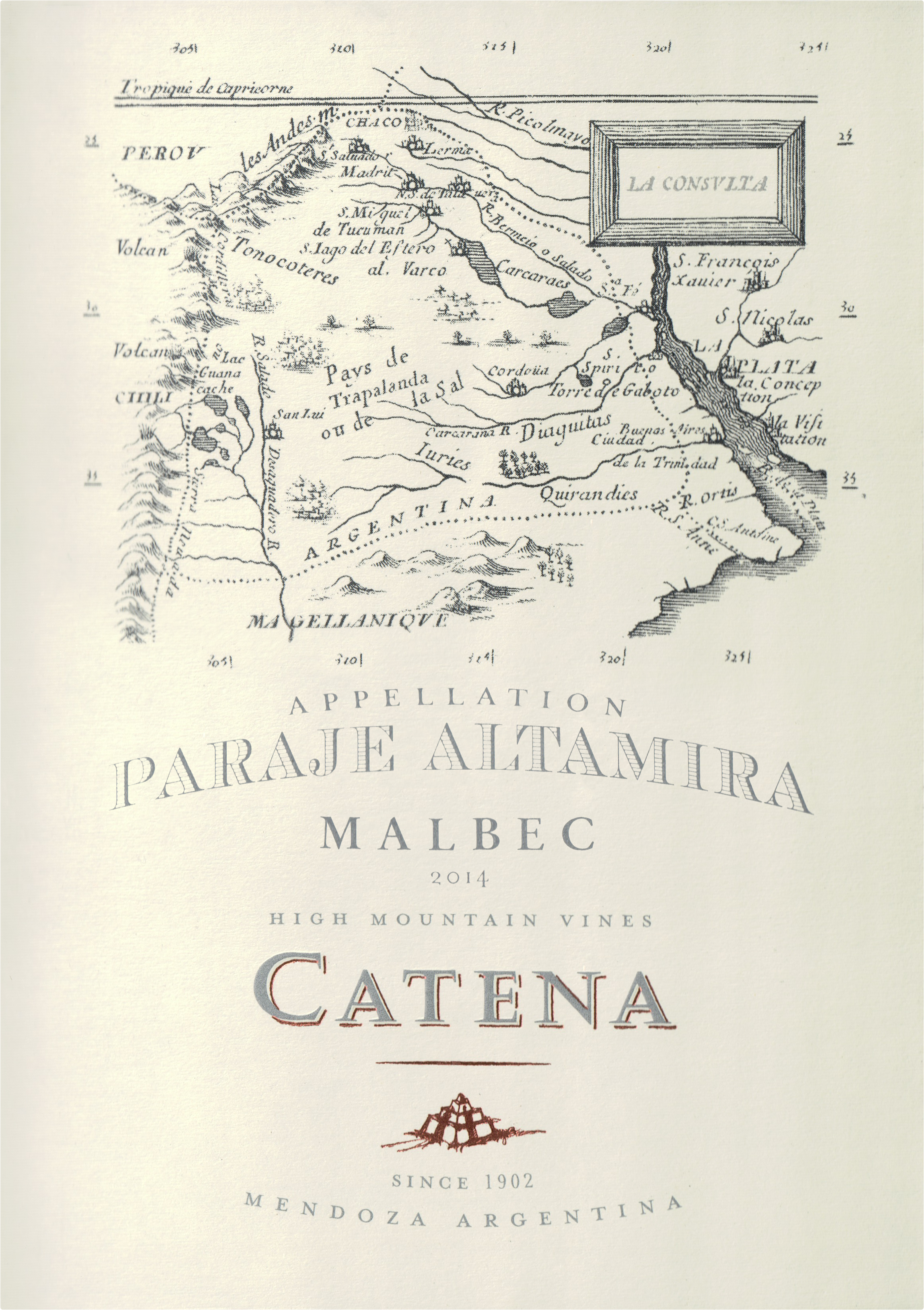2014 Catena Paraje Altamira Malbec | Wine Library