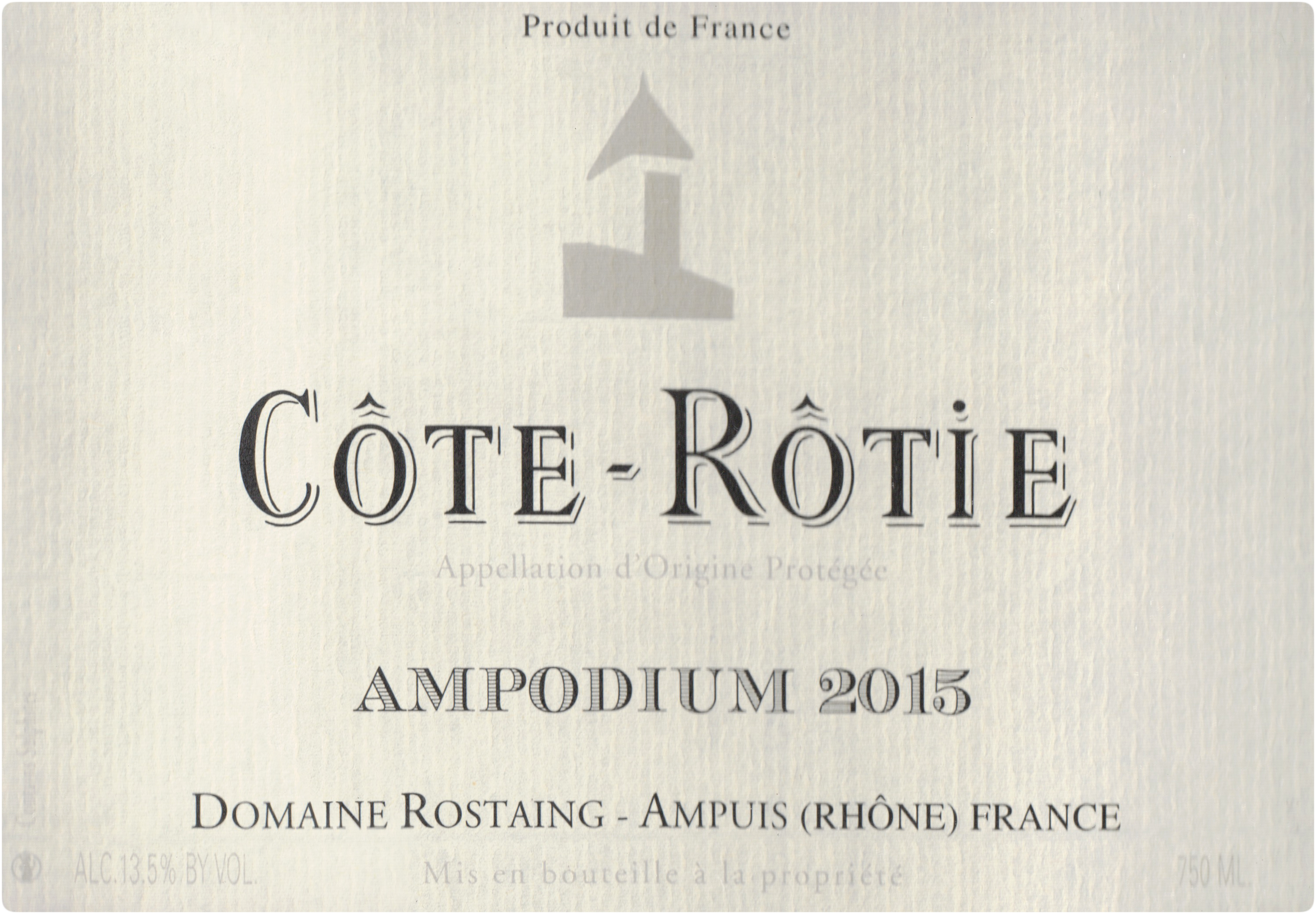 2015 Rene Rostaing Cote Rotie Ampodium | Wine Library