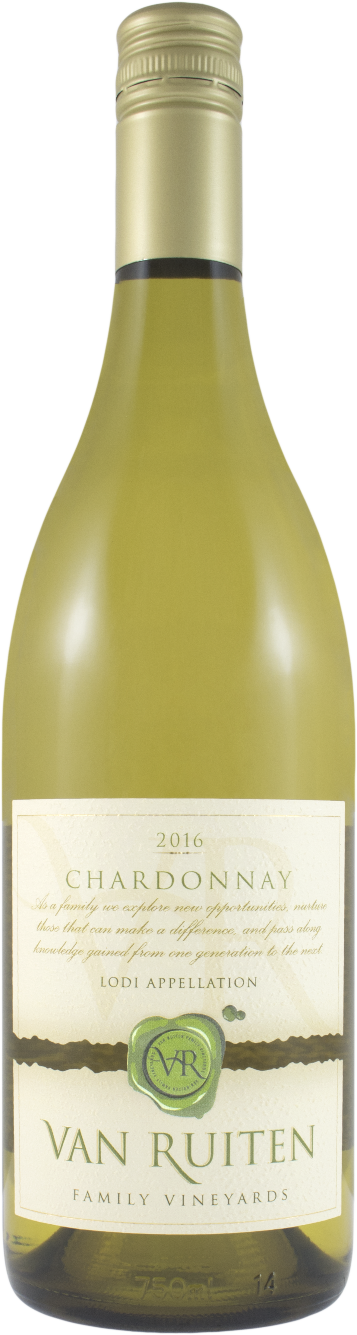2016 Van Ruiten Chardonnay | Wine Library