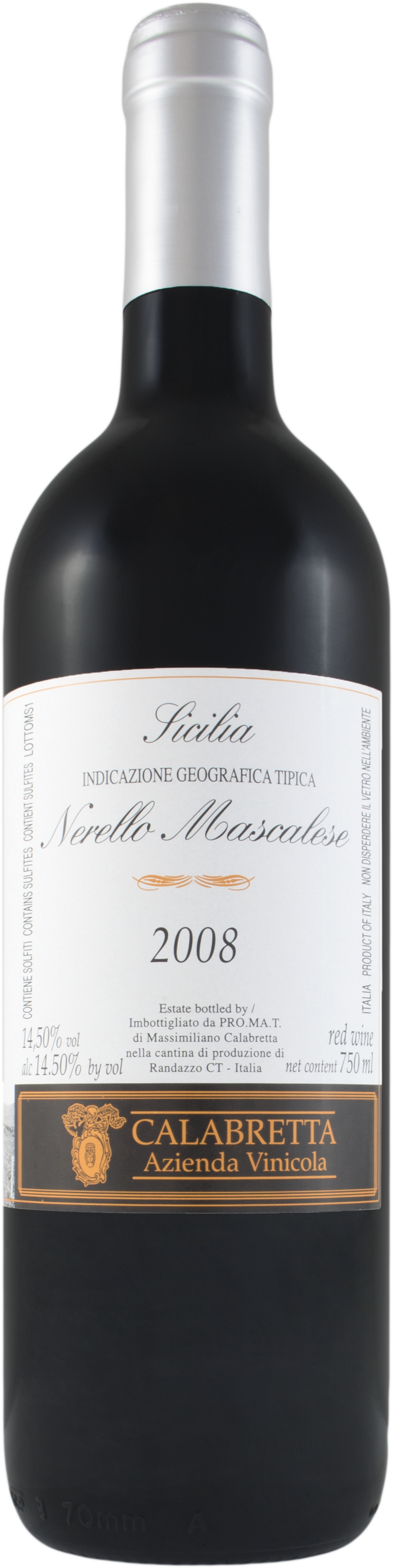 2008 Calabretta Nerello Mascalese Vigne Vecchie | Wine Library