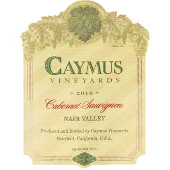 2016 Caymus Napa Cabernet Sauvignon | Wine Library