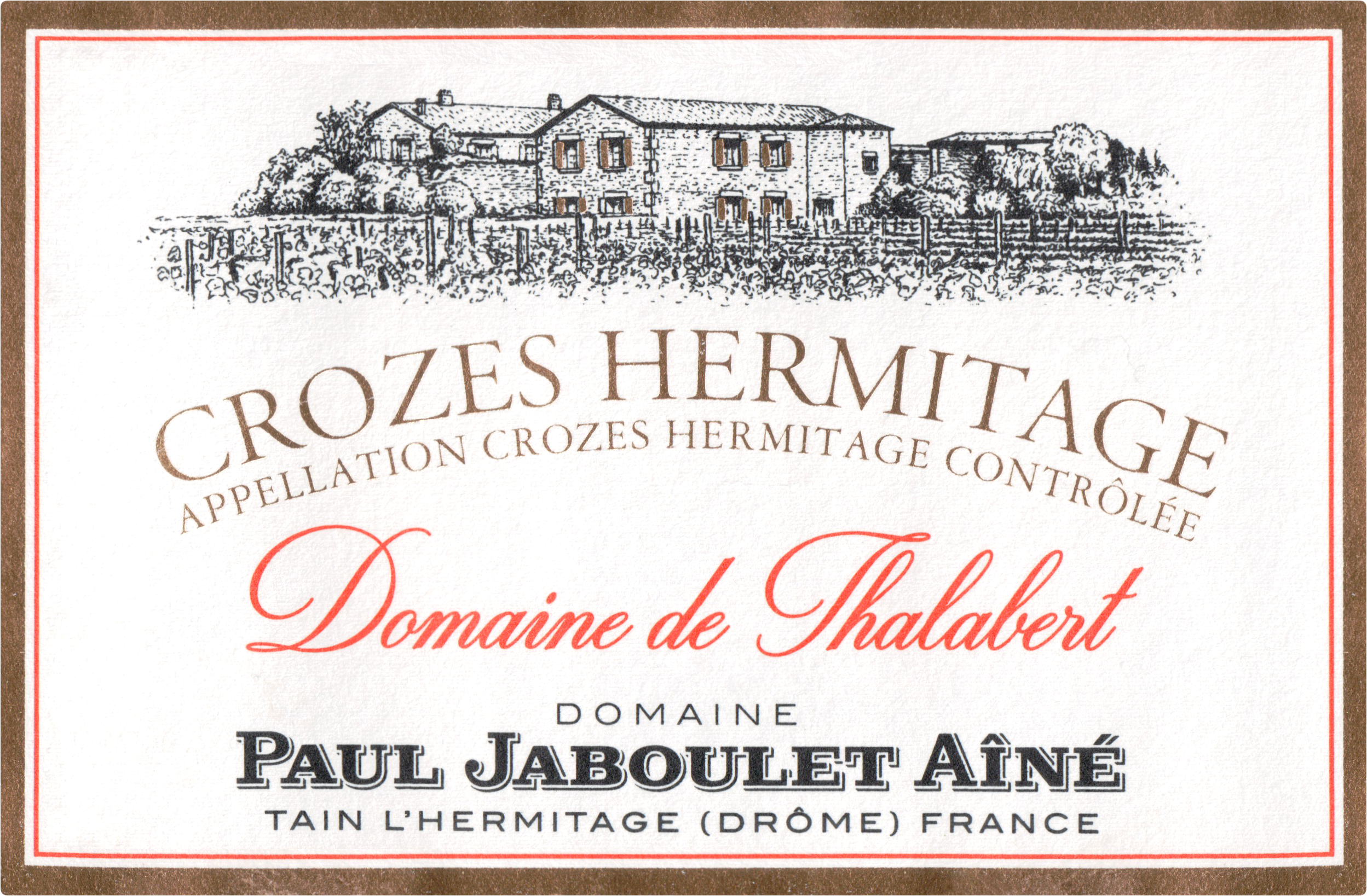 2016 Paul Jaboulet Crozes Hermitage Domaine De Thalabert | Wine Library