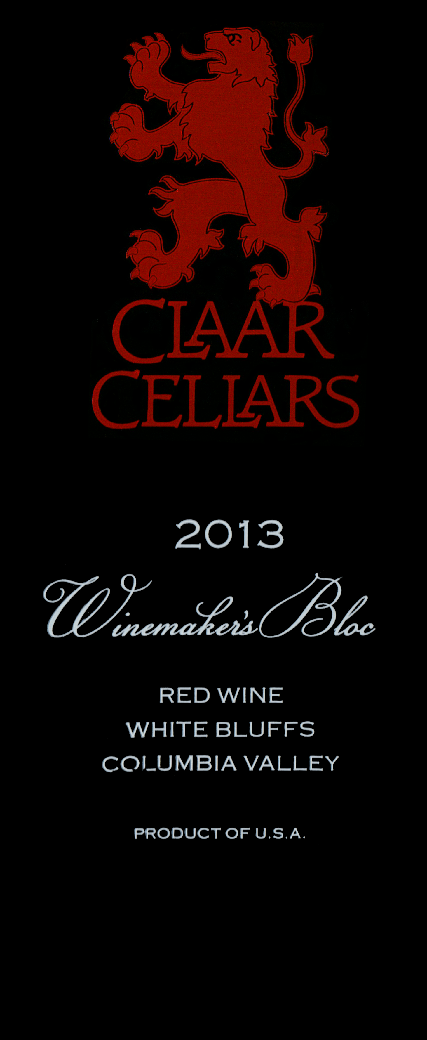 2013 Claar Cellars Winemaker's Bloc | Wine Library