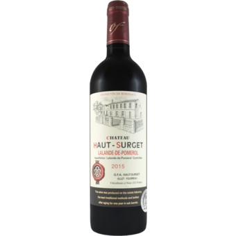 2015 Chateau Haut Surget | Wine Library