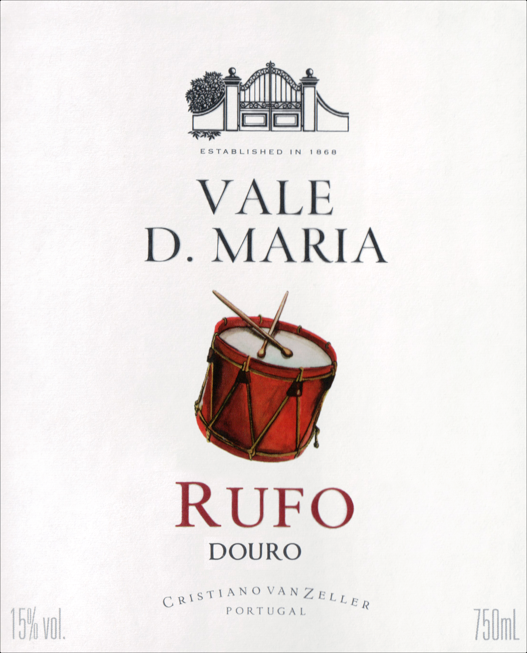 2016 Quinta Vale Dona Maria Rufo Touriga Nacional & Touriga Franca ...