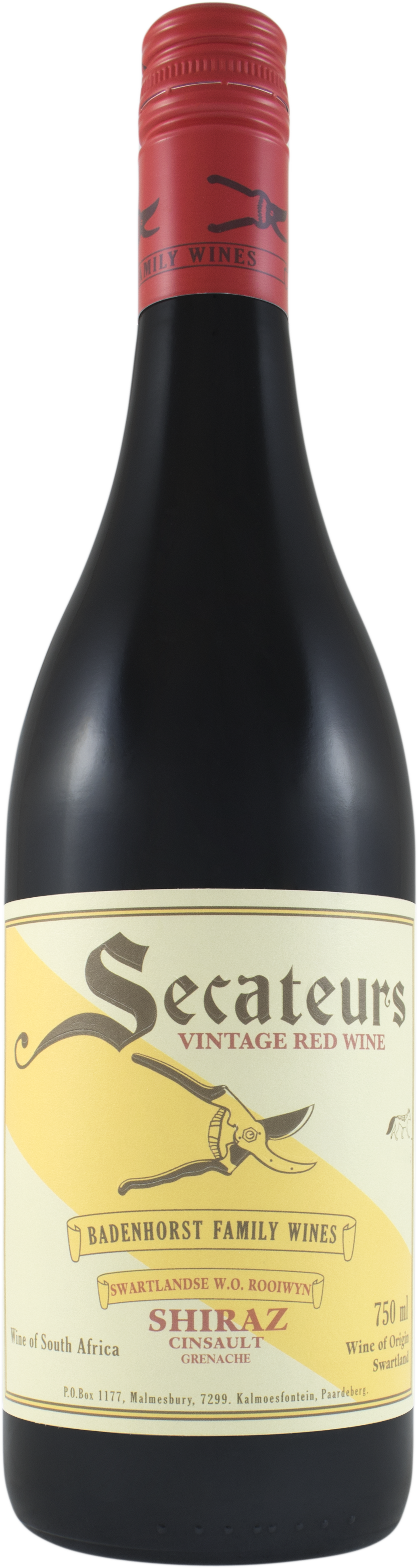 2018 Badenhorst Red Blend Secateurs | Wine Library