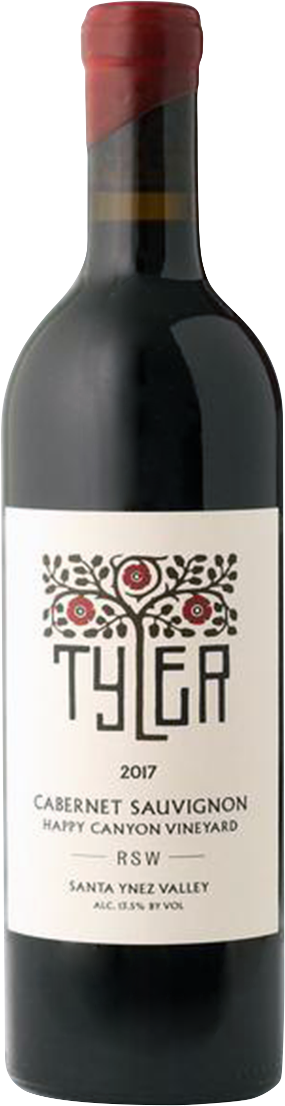 2017 Tyler Rsw Cabernet Sauvignon 'Happy Canyon' | Wine Library