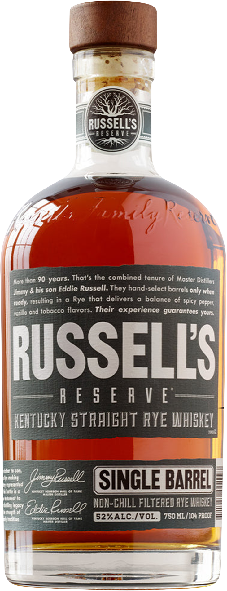 Russell's Reserve Single Barrel Rye | Wine Library
