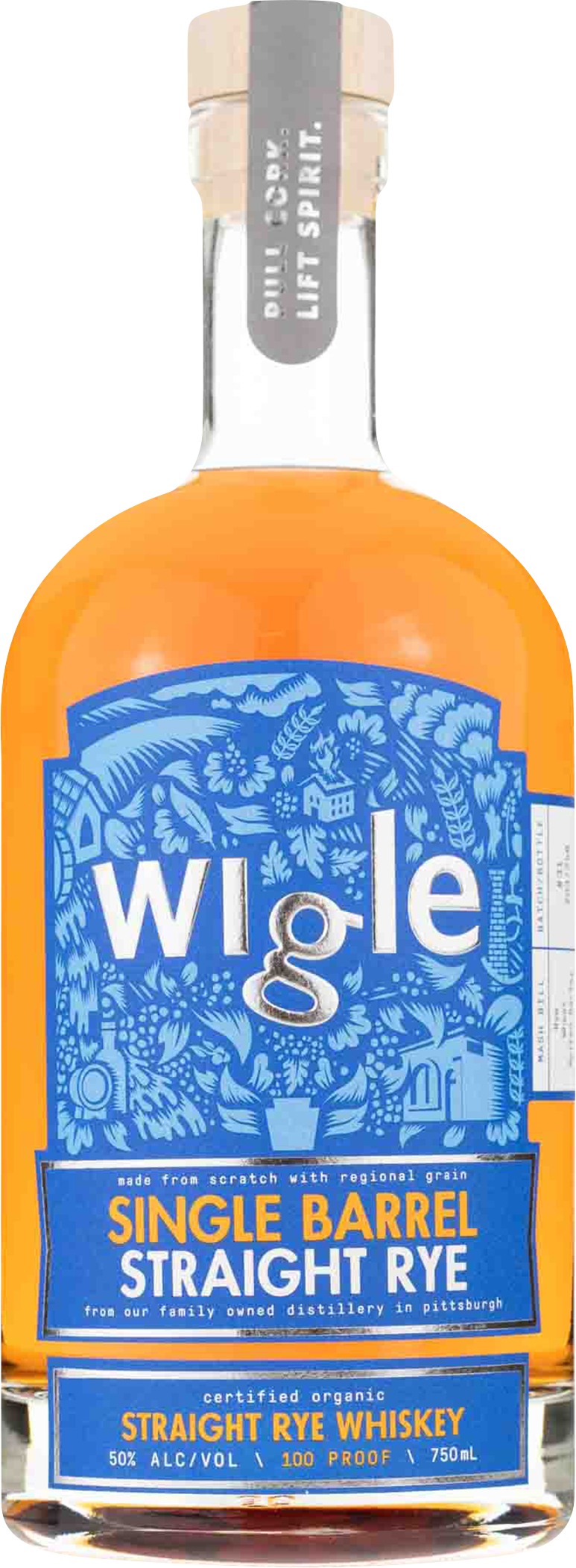 Wigle Single Barrel Straight Rye | Wine Library