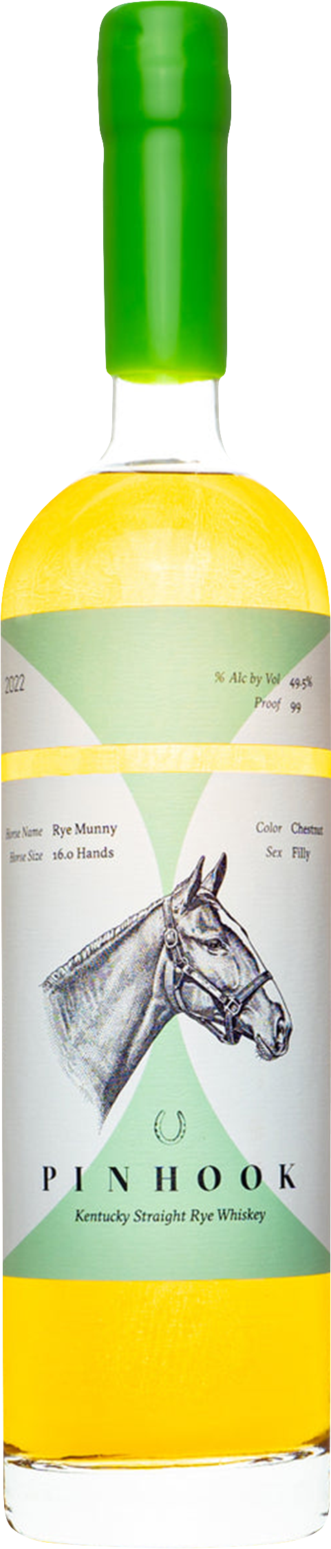 Pinhook 'Rye Munny' High Proof Rye Whiskey | Wine Library