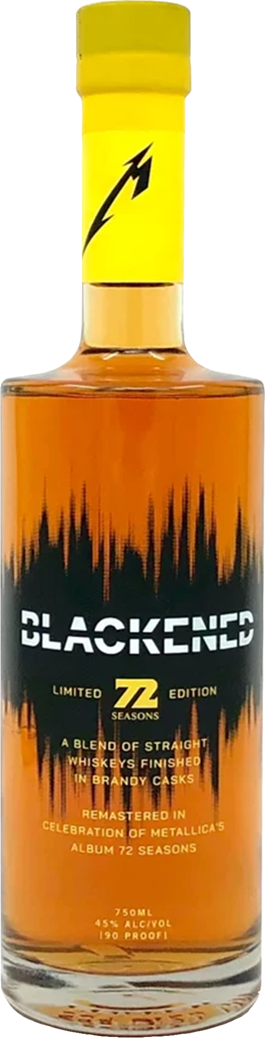 Blackened 72 Seasons Whiskey By Metallica | Wine Library