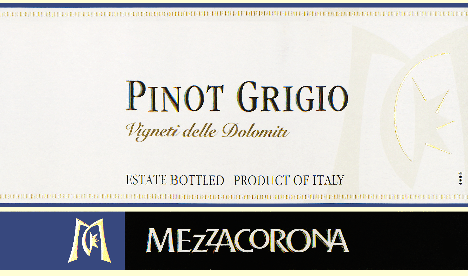 2010 Mezza Corona Pinot Grigio | Wine Library
