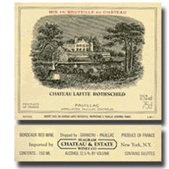1996 Chat Lafite Rothschild | Wine Library