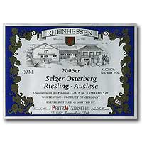 2006 Fritz Windisch Auslese Selzer Osterberg Riesling | Wine Library