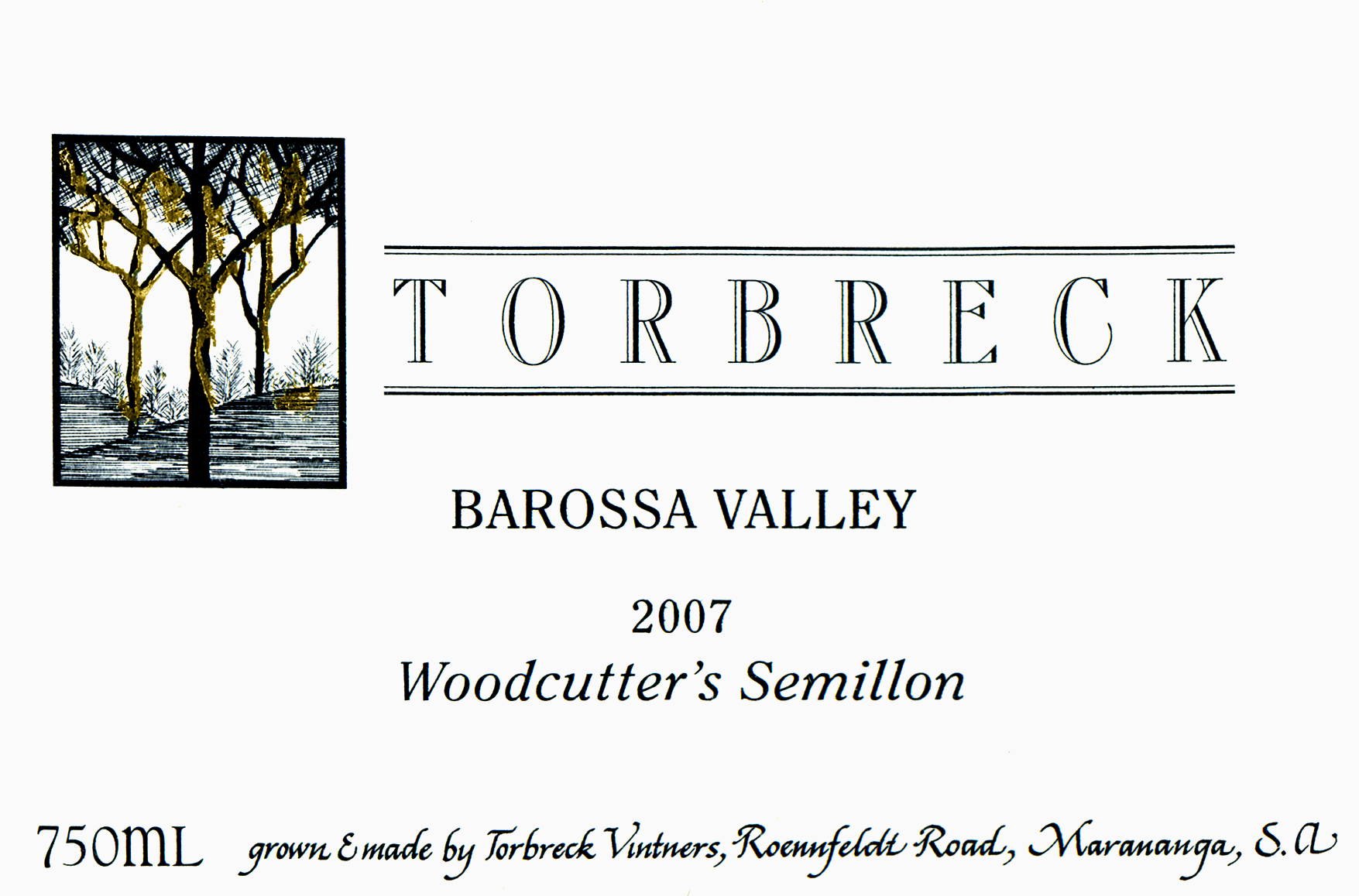 2007 Torbreck Woodcutter's Semillon | Wine Library