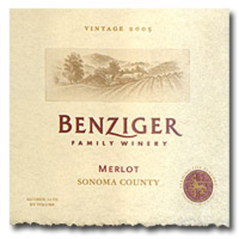 2005 Benziger Merlot | Wine Library