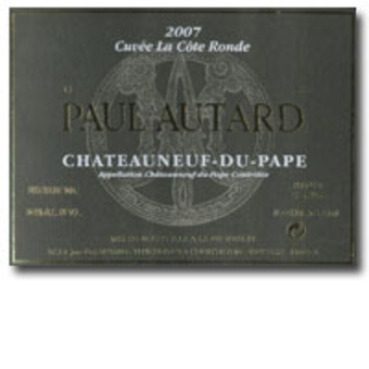 2007 Autard La Cote Ronde Chateauneuf Du Pape | Wine Library