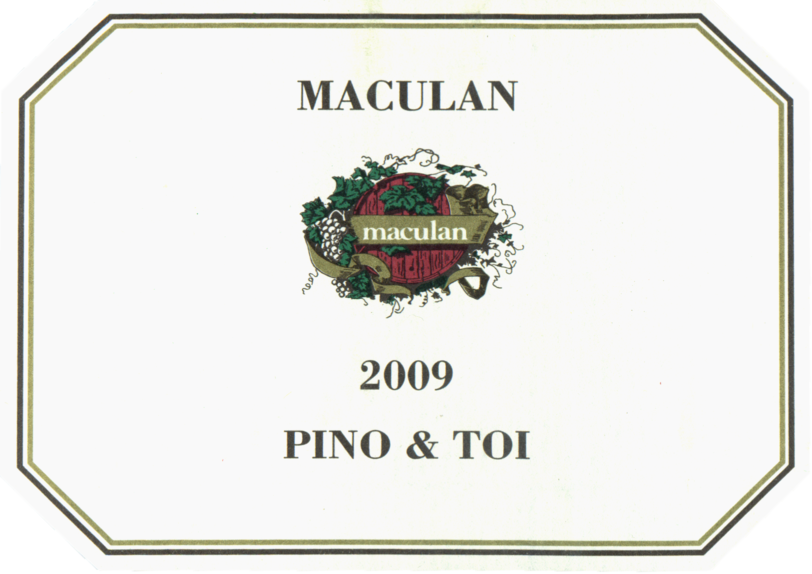 2009 Maculan Pinot & Toi | Wine Library