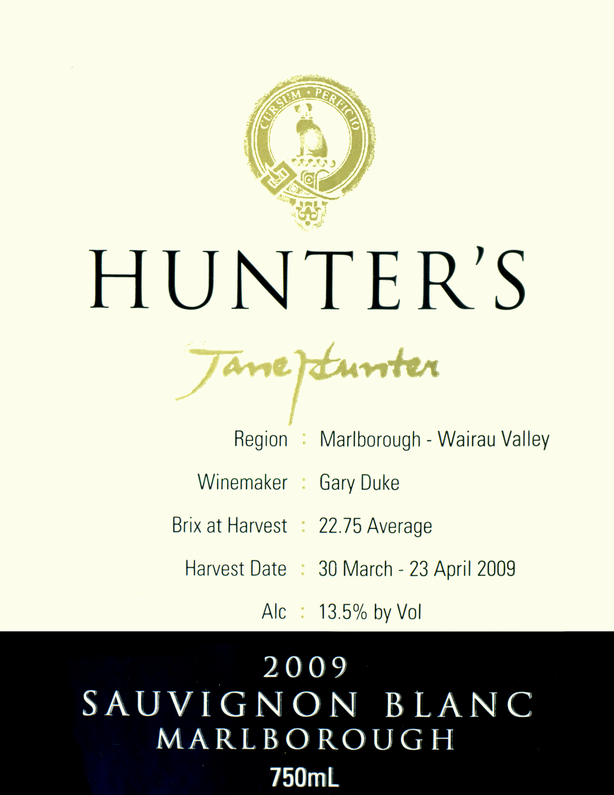 2009 Hunters Sauvignon Blanc | Wine Library