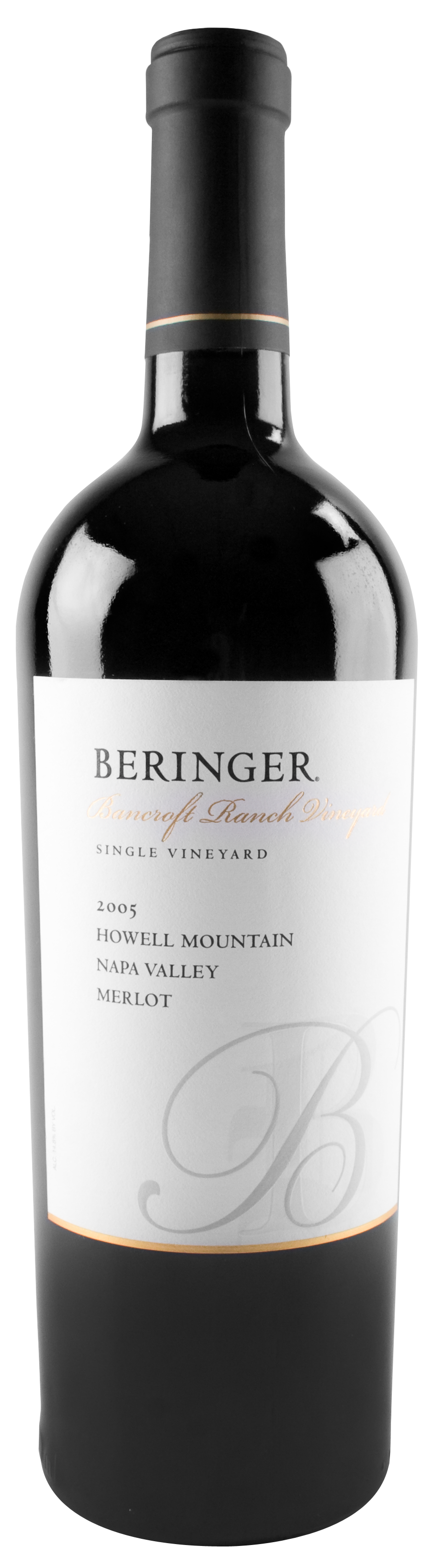 2005 Beringer Howell Mountain Reserve Merlot Bancroft Ranch | Wine Library