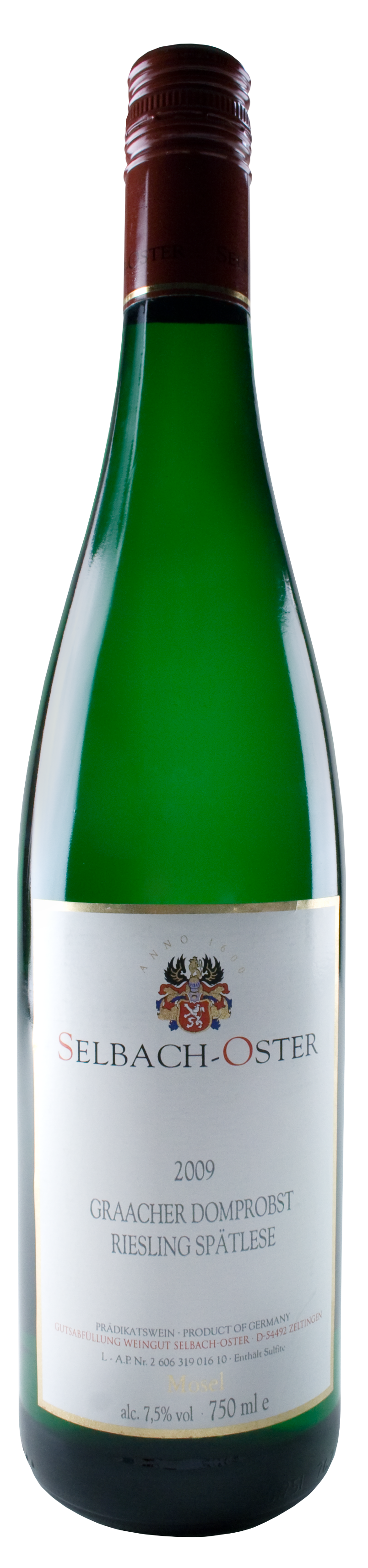 2009 Selbach Oster Graacher Domprobst Riesling Spatlese | Wine Library