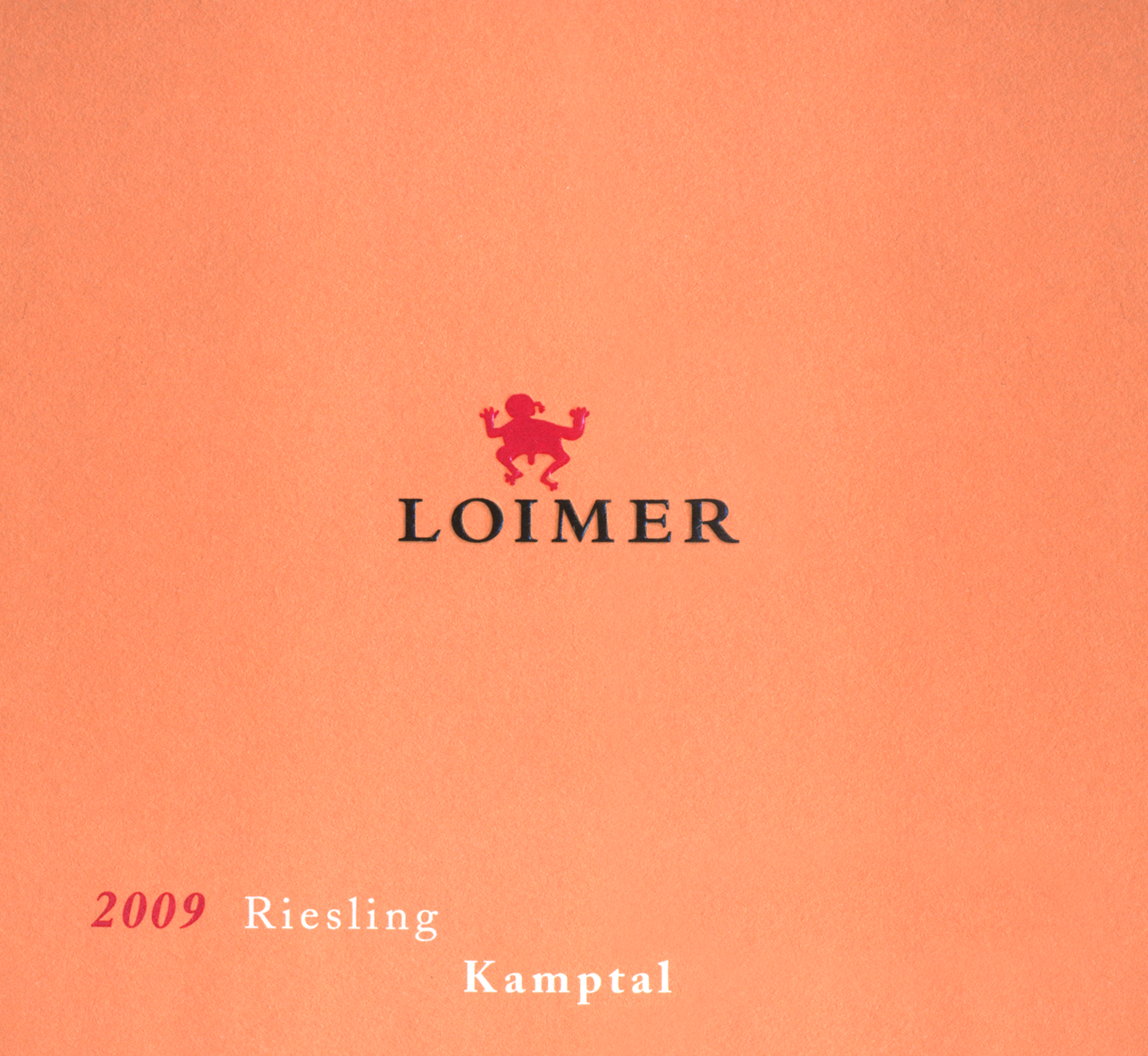 2009 Loimer Riesling Kamptal | Wine Library