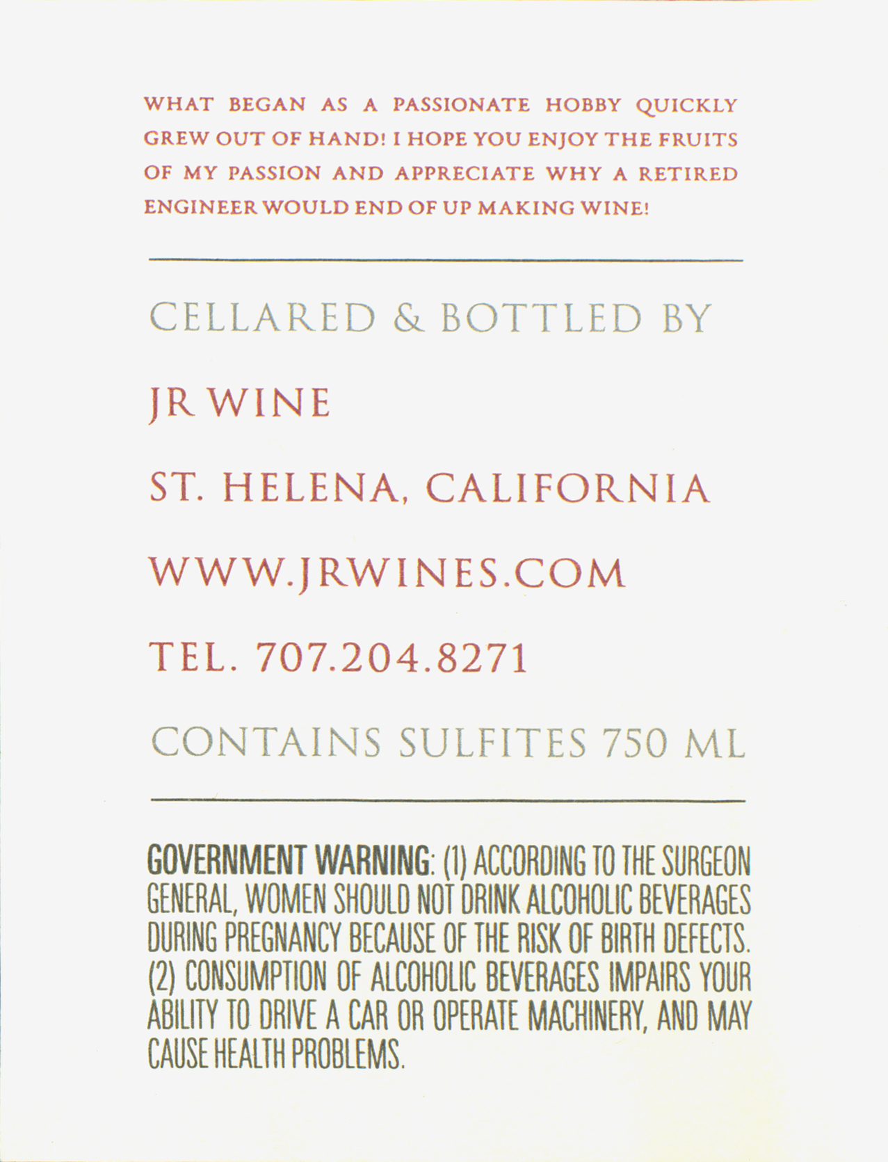 2007 Jr Wines Cabernet Sauvignon | Wine Library