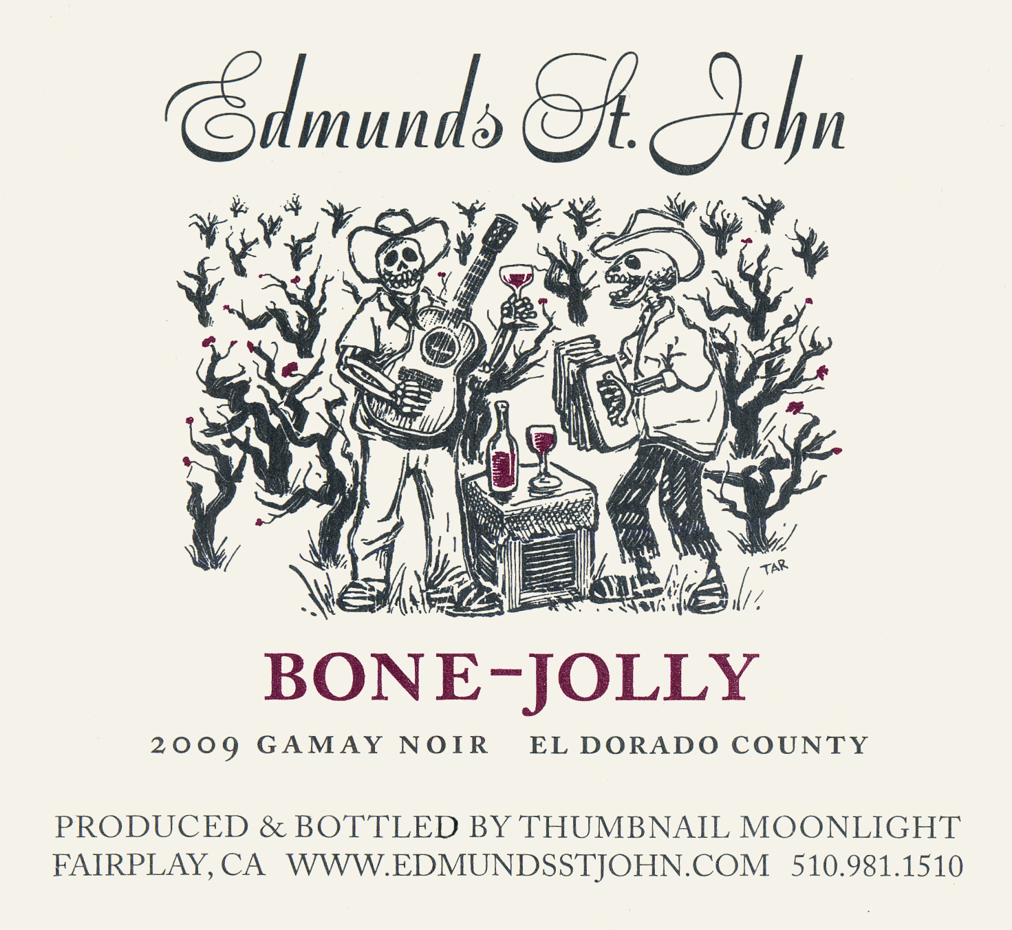 2009 Edmunds St John Bone Jolly Gamay Noir | Wine Library