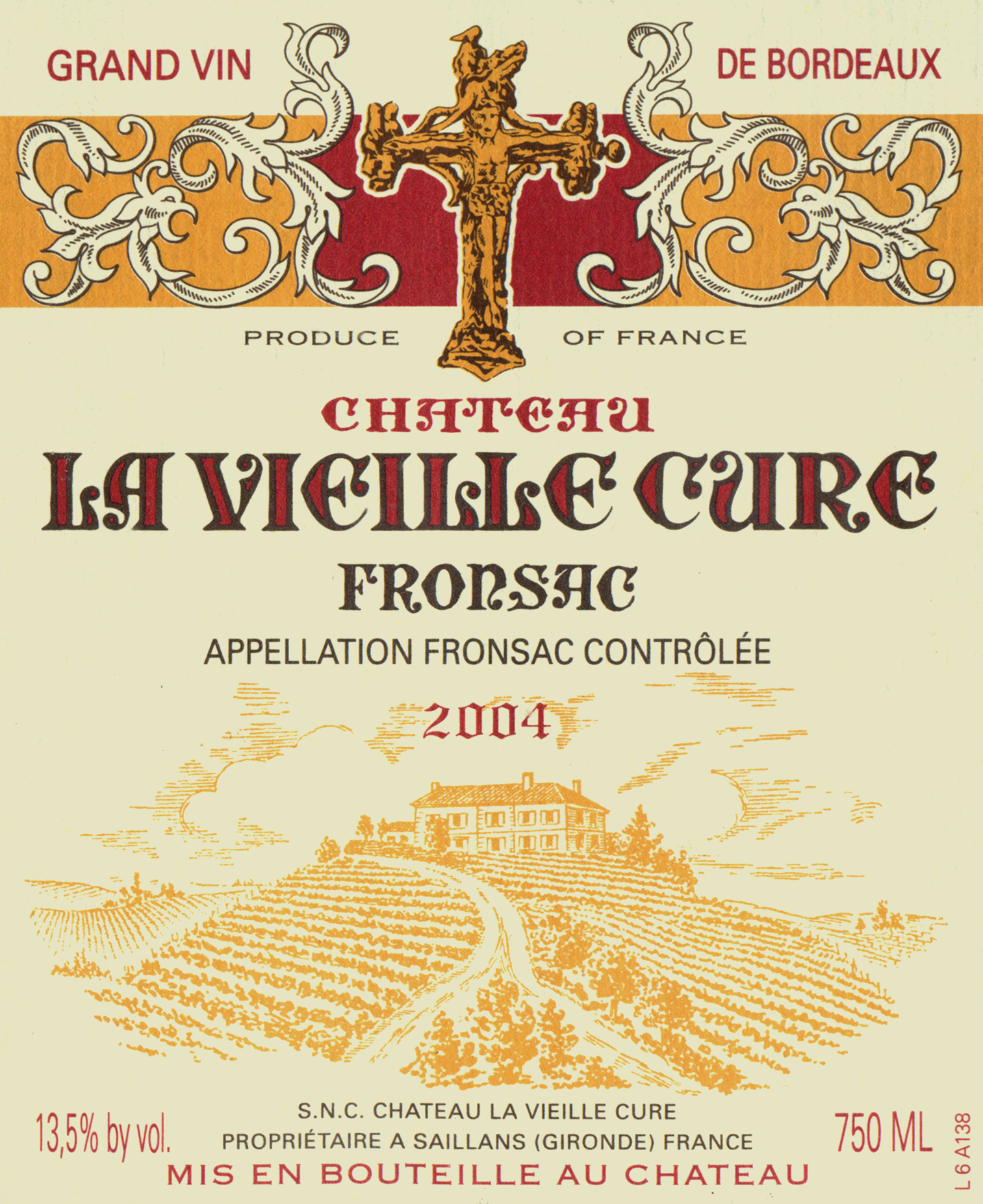 2004 Chateau La Vieille Cure Fronsac | Wine Library