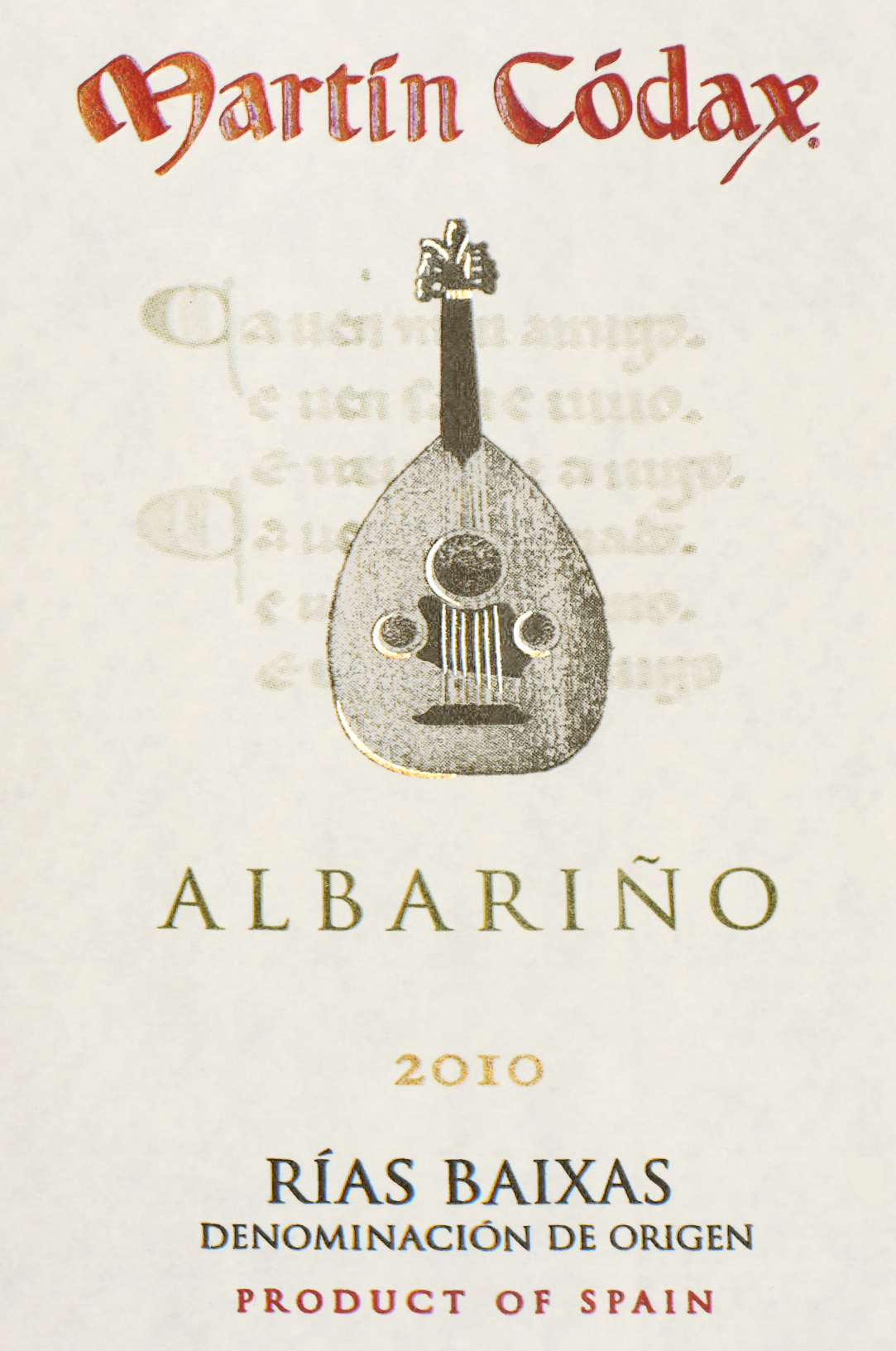 2010 Martin Codax Albarino | Wine Library