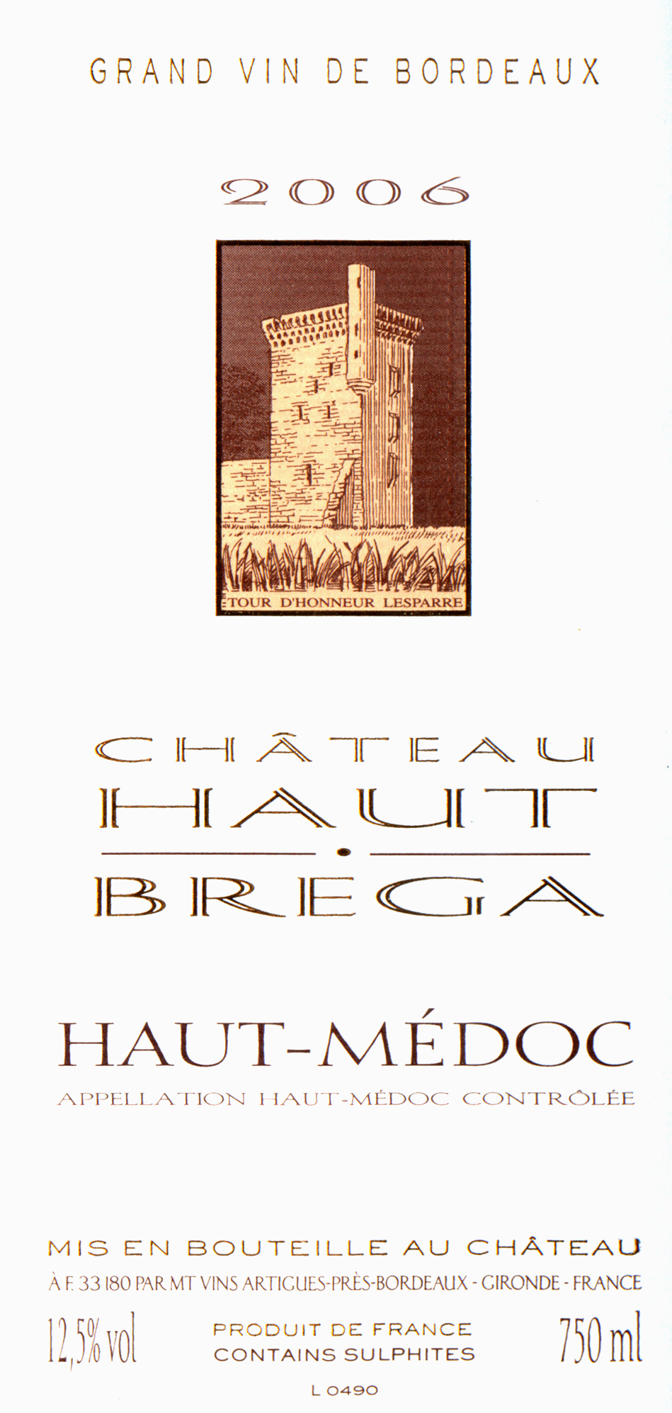 2006 Chateau Haut Brega Haut Medoc | Wine Library