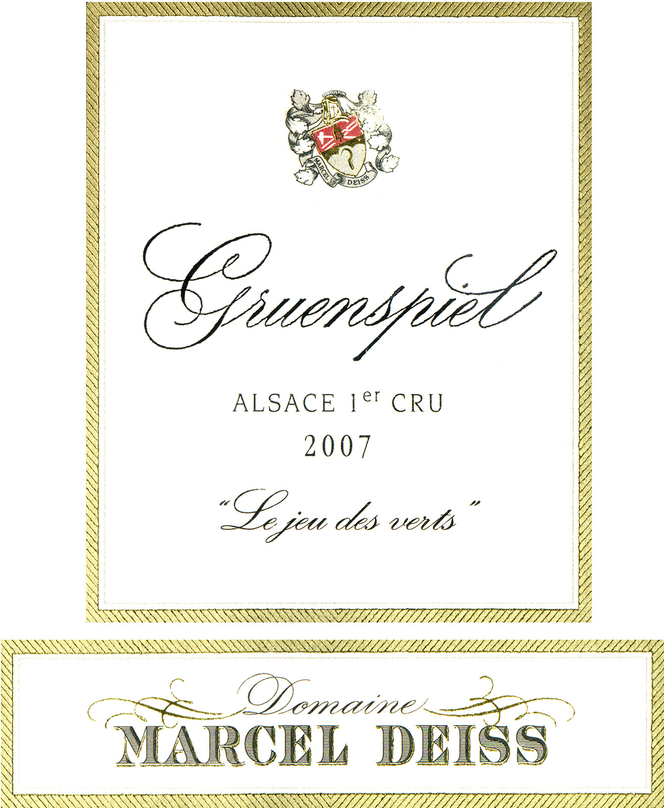 2007 Marcel Deiss Gruenspiel | Wine Library