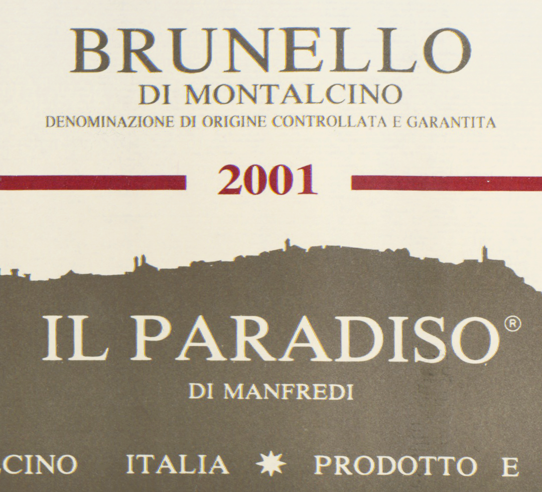 2001 Il Paradiso Di Manfredi Brunello Di Montalcino | Wine Library