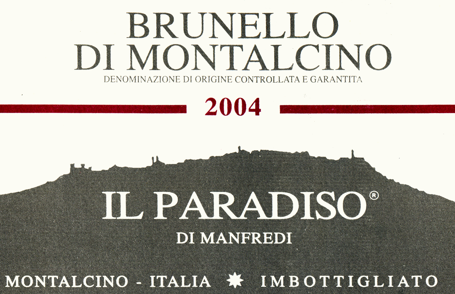2004 Il Paradiso Di Manfredi Brunello Di Montalcino | Wine Library