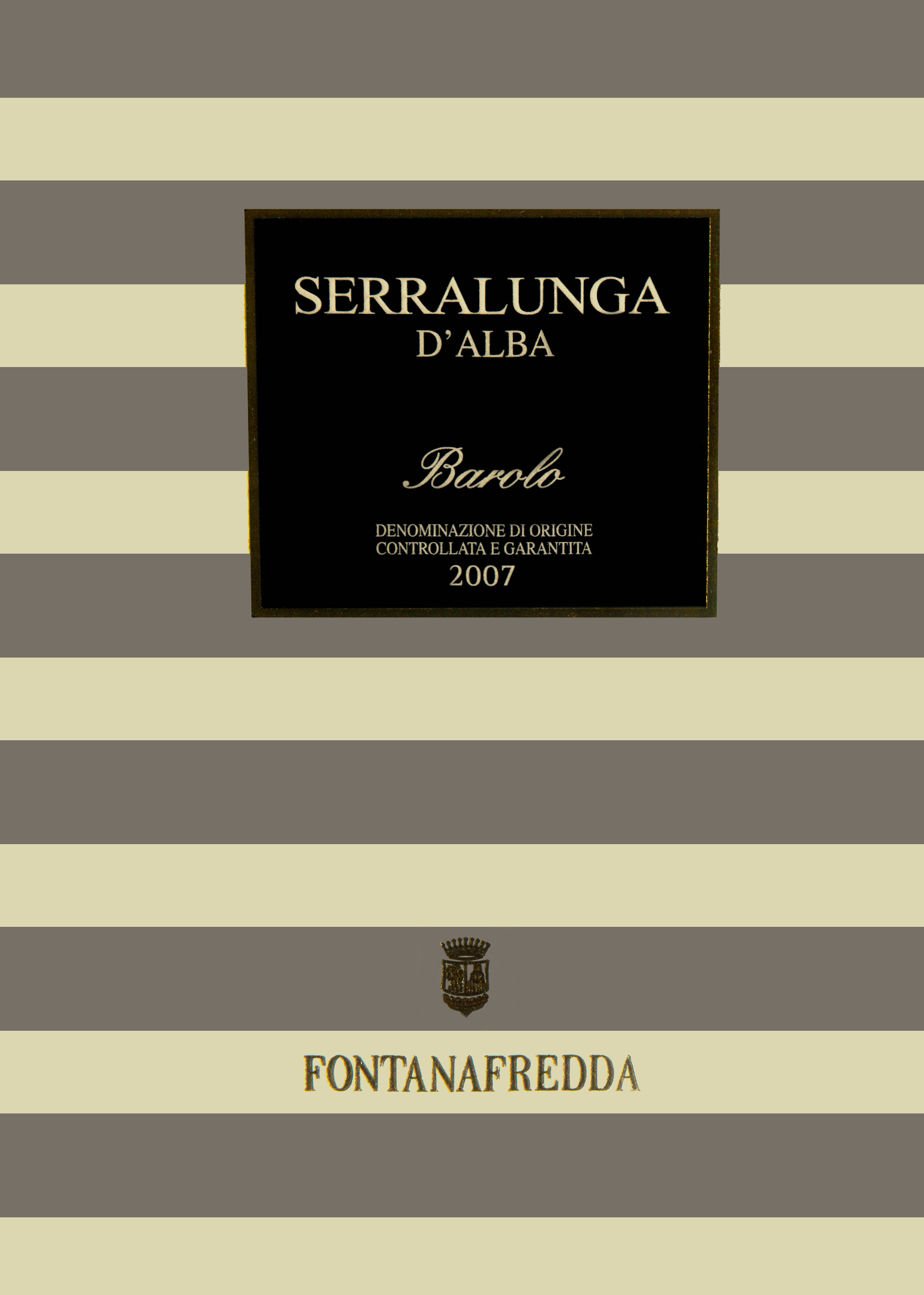2007 Fontanafredda Barolo Serralunga | Wine Library