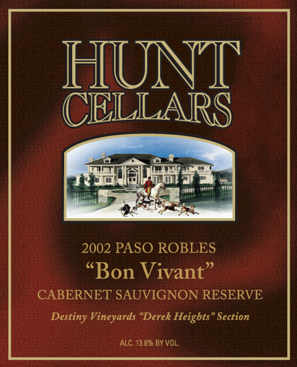 2002 Hunt Cellars Bon Vivant Cabernet Sauvignon | Wine Library