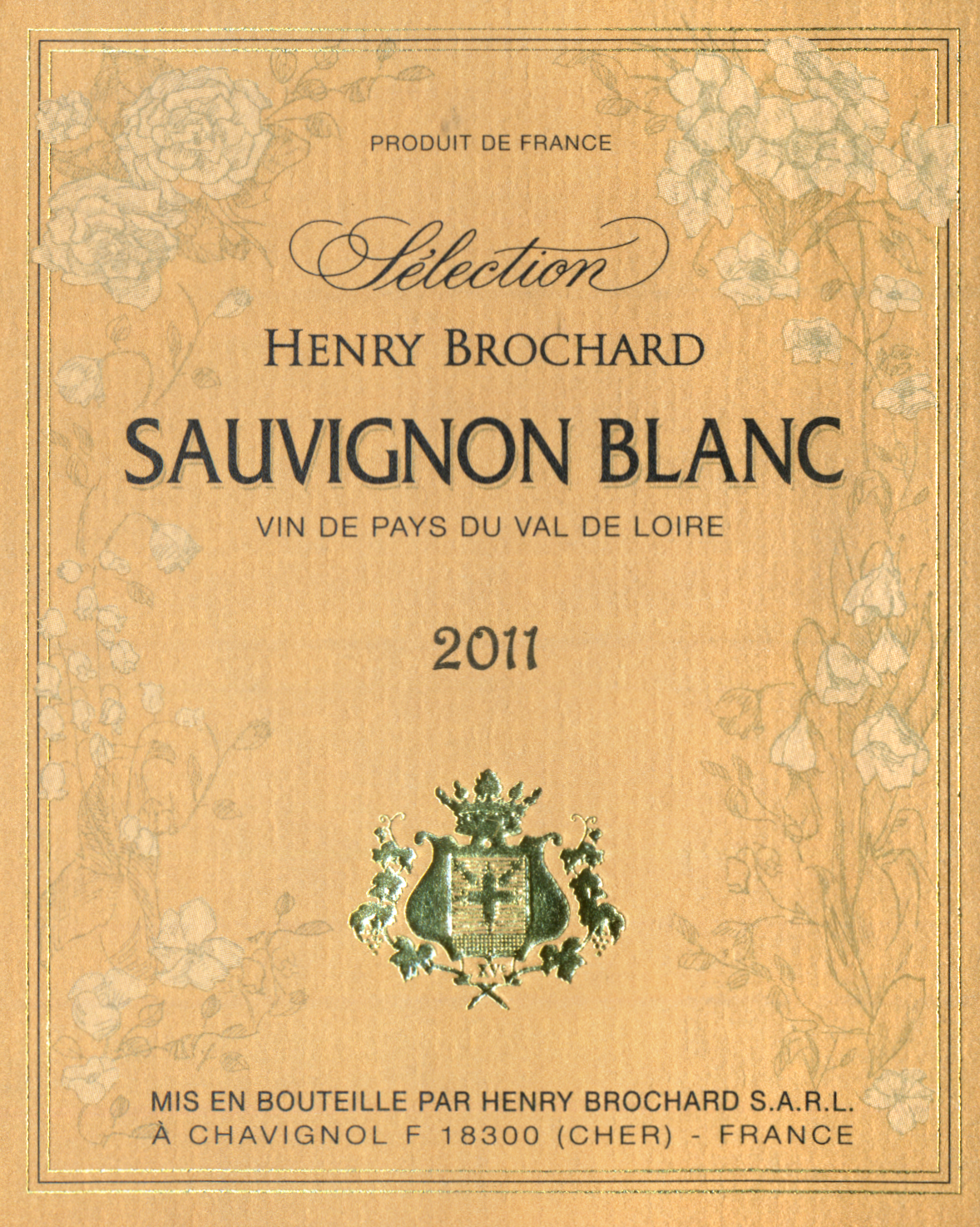 2011 Domaine Brochard Sauvignon Blanc | Wine Library