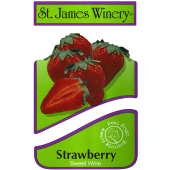 St. James Strawberry Wine | Wine Library