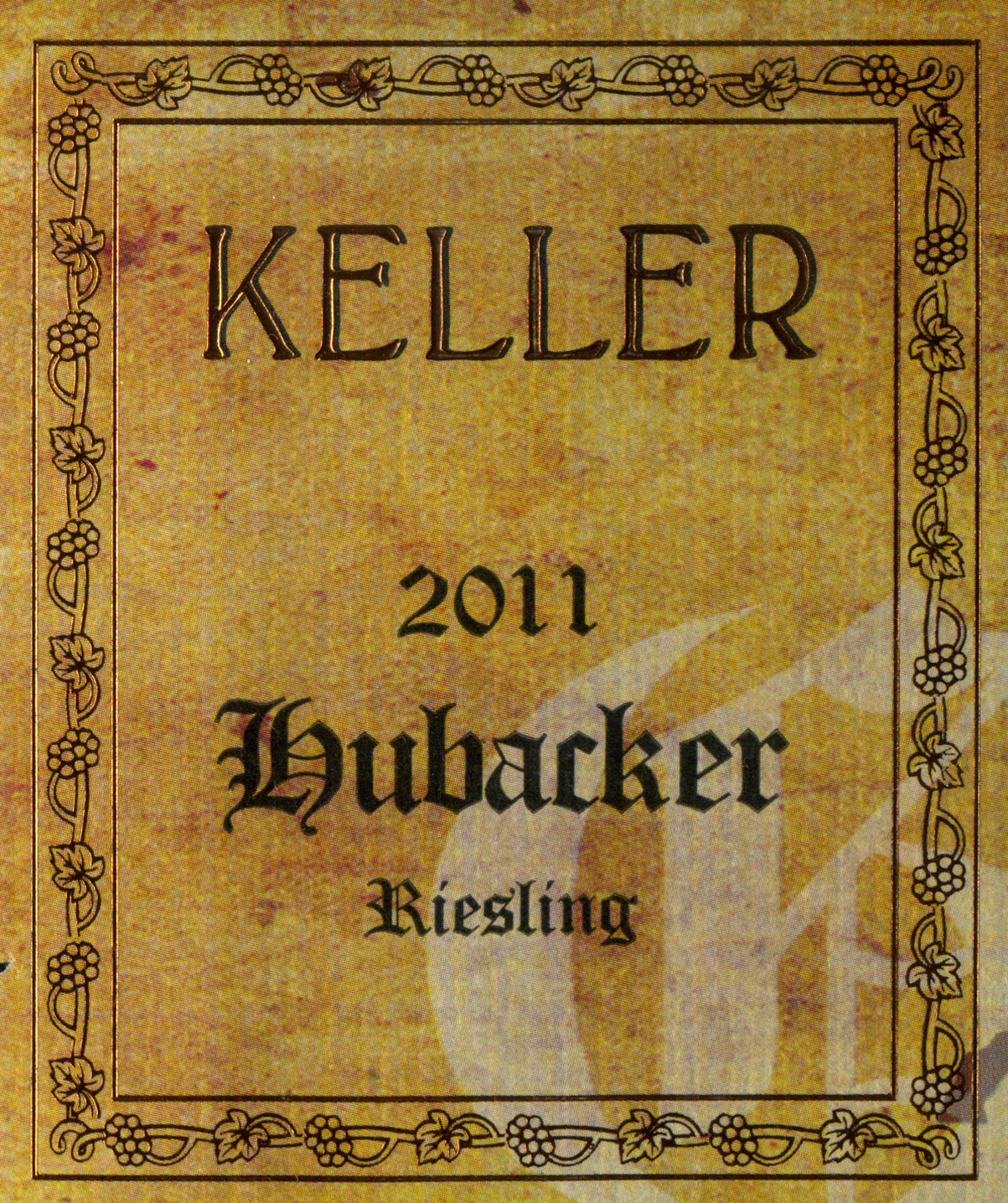 2011 Keller Dalsheimer Hubacker Grosses Gewachs Riesling | Wine Library 2011 Keller Dalsheimer Hubacker Grosses Gewachs Riesling | Wine Library
