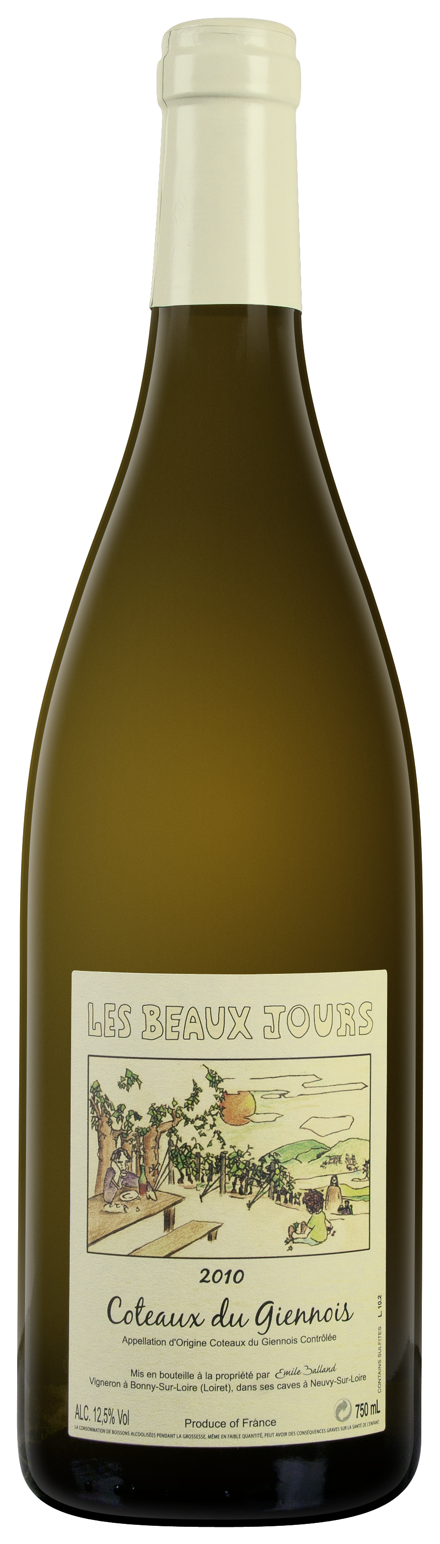 2010 Emilie Balland Les Beaux Jours Coteaux Du Giennois | Wine Library