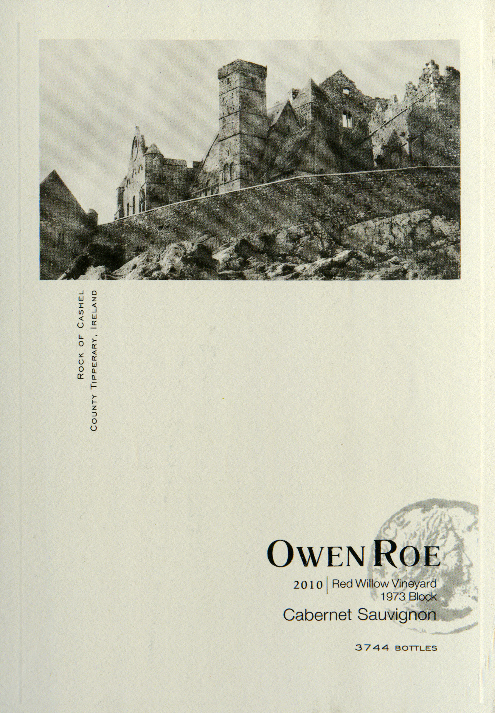 2010 Owen Roe Cabernet Sauvignon Red Willow Vineyard Yakima Valley ...