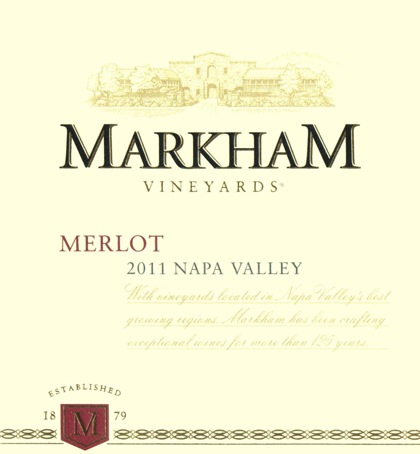 2012 Markham Vineyards Merlot | Wine Library