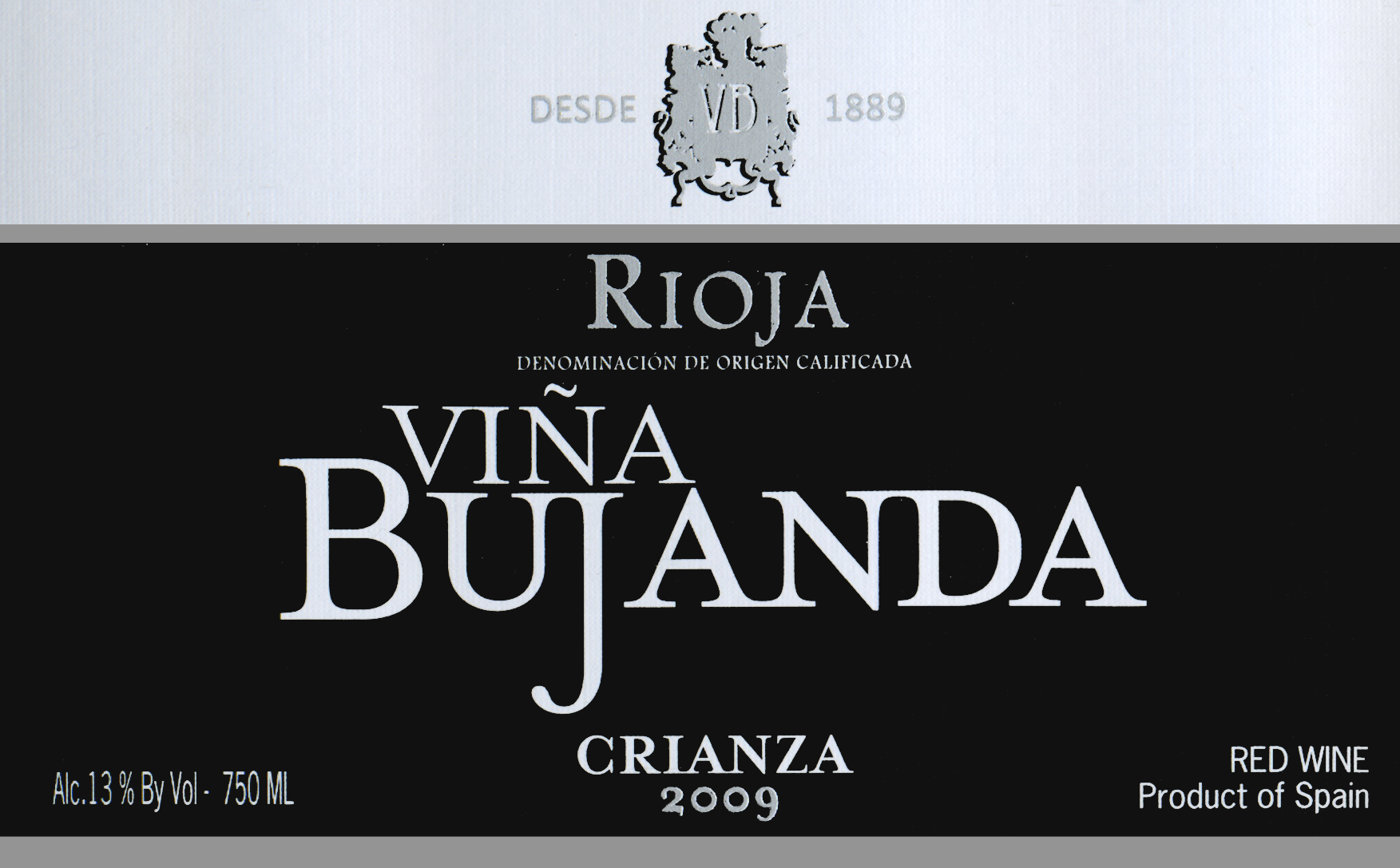 2009 Vina Bujanda Rioja Crianza | Wine Library