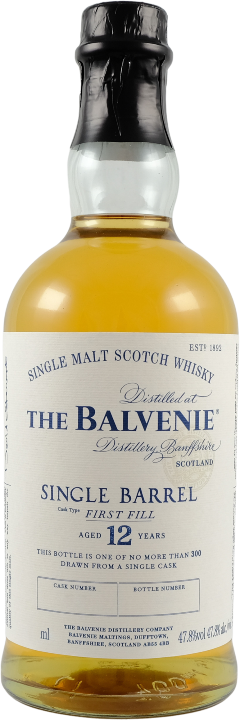 Balvenie 12 Yr First Fill Single Barrel | Wine Library