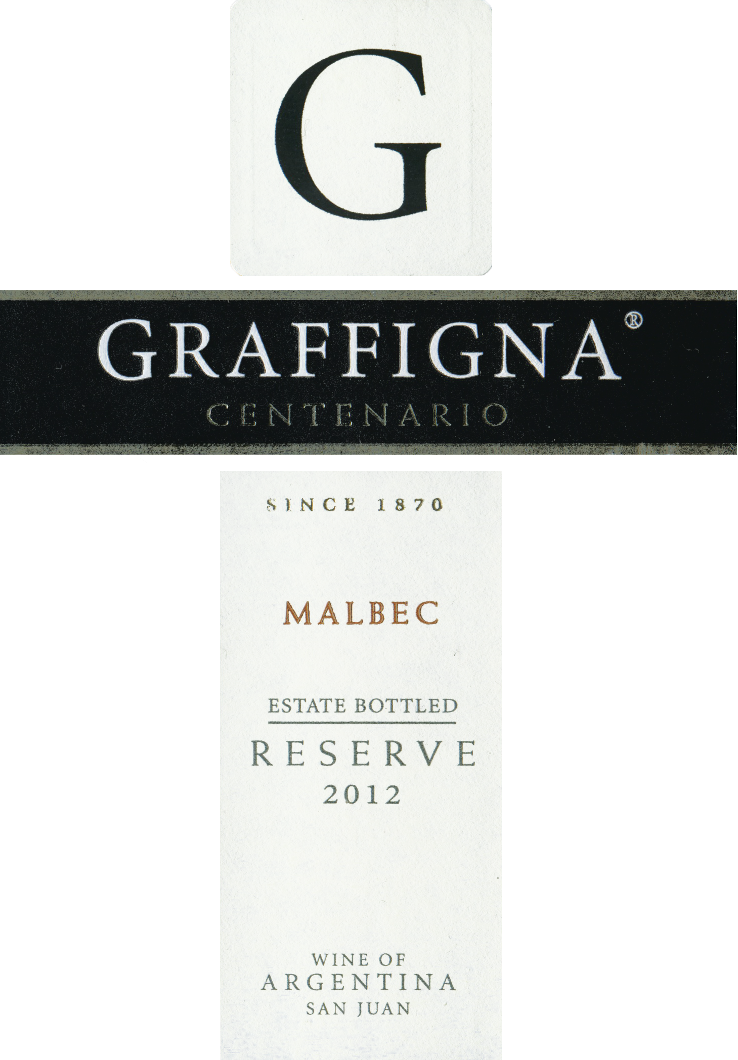 2012 Graffigna Malbec Reserve Centenario | Wine Library