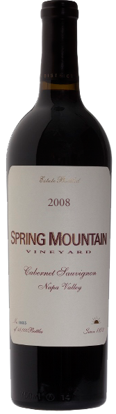 2008 Spring Mountain Cabernet Sauvignon | Wine Library