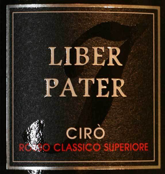 2012 Ippolito Ciro Rosso Liber Pater | Wine Library