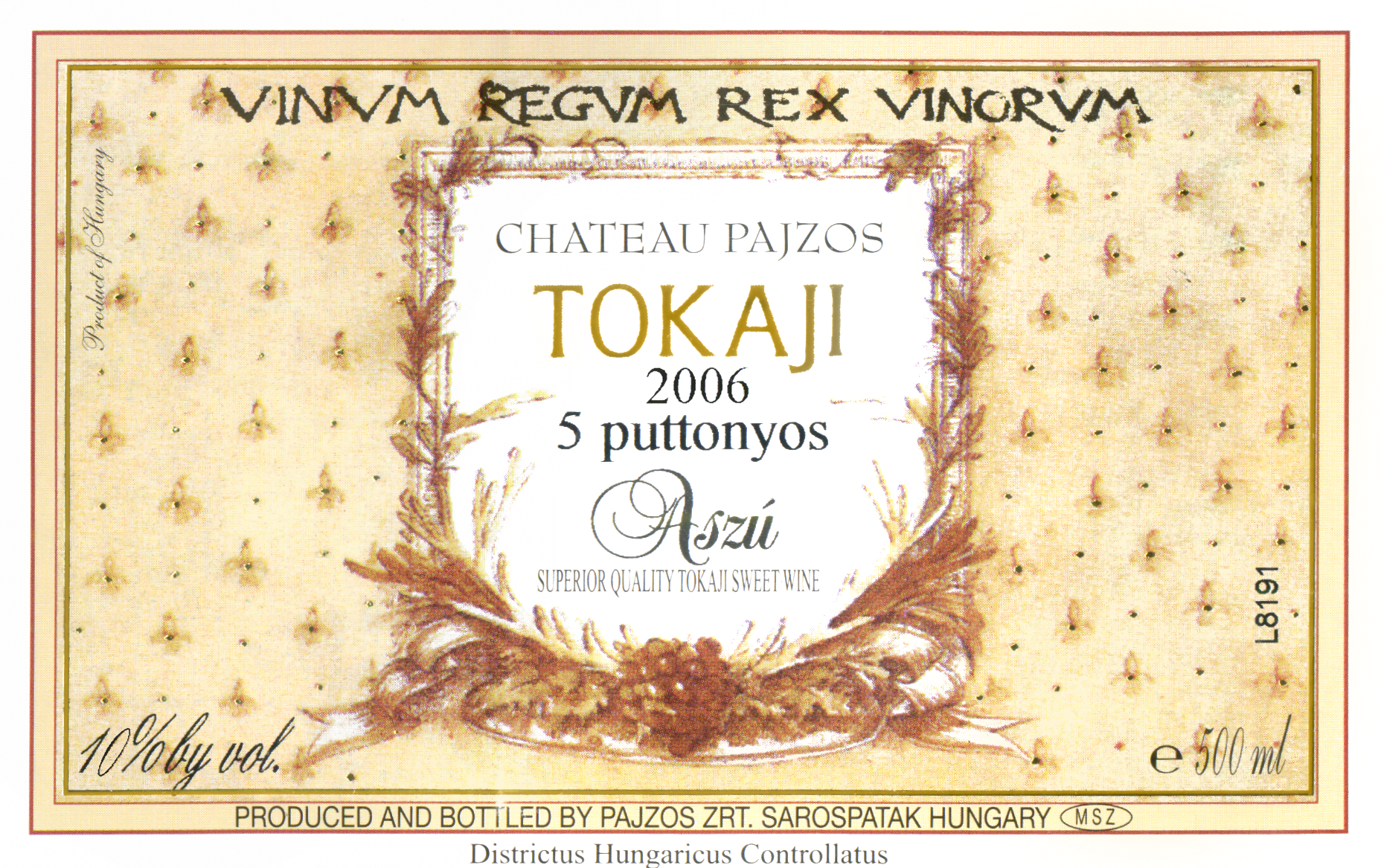 2006 Chateau Pajzos Tokaji Aszu 5 Puttonyos | Wine Library