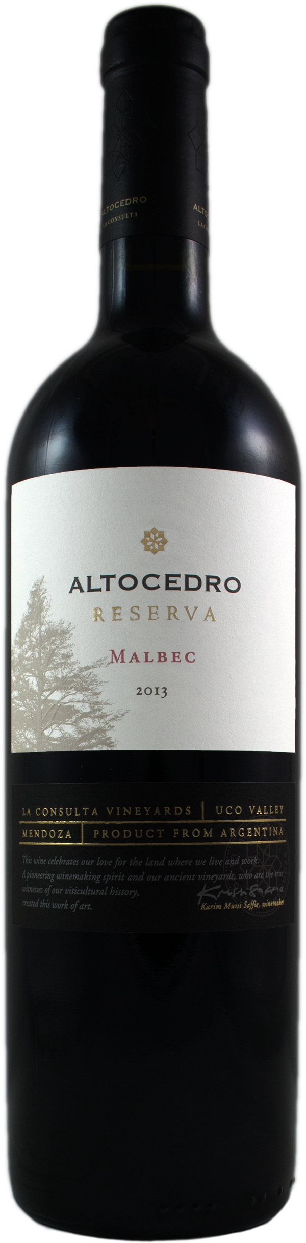 2012 Altocedro Reserva Malbec | Wine Library